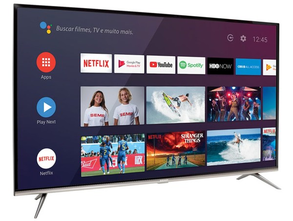 Smart TV 4K da SEMP TCL chega ao Brasil com Android TV e preço baixo