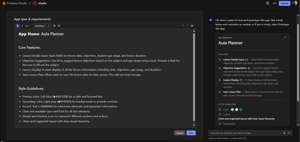 Google Firebase Studio: saiba como funciona site para criar aplicativos