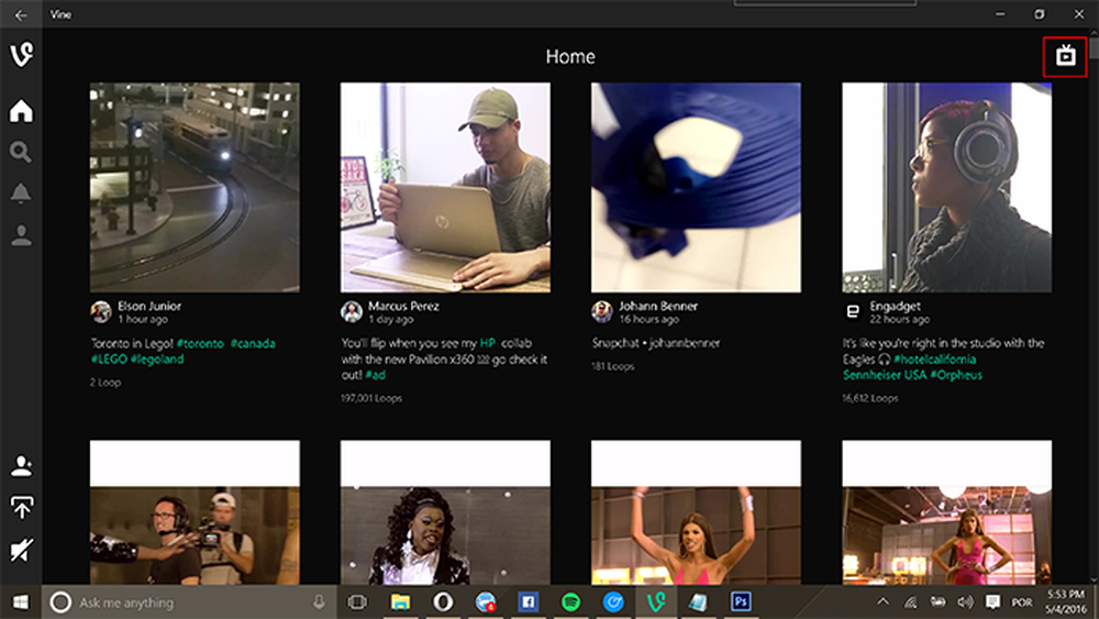 Vine ganha app universal para Windows 10; saiba como usar
