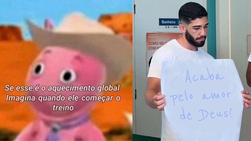 Memes de calor: altas temperaturas viram piada nas redes; veja melhores