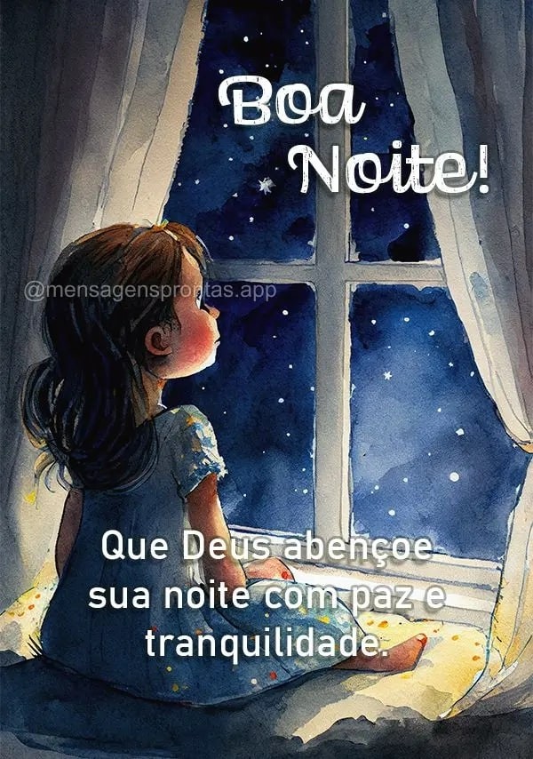 Mensagem de boa noite para WhatsApp grátis: veja com imagens bonitas