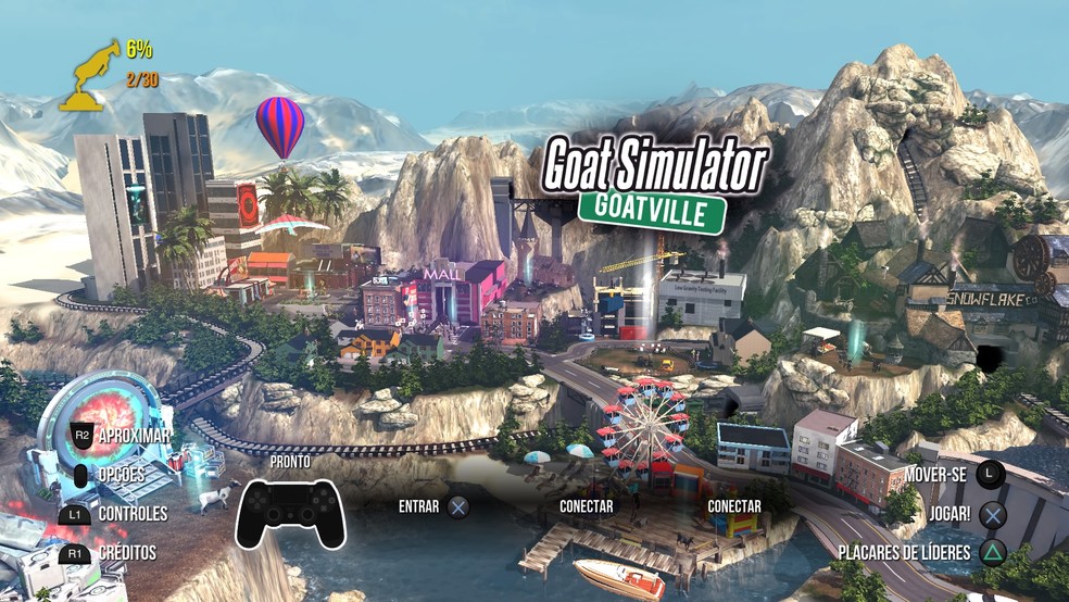 Como jogar Goat Simulator multiplayer