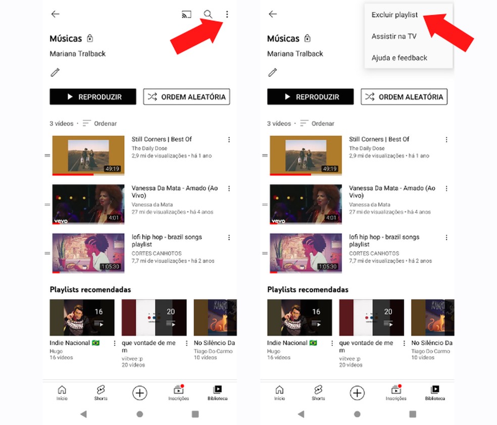 Como criar uma playlist no YouTube pelo celular (Android e iPhone)