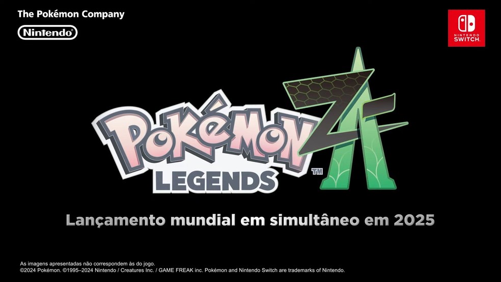 Pokémon Legends Z-A será novo jogo da série para Nintendo Switch em 2025