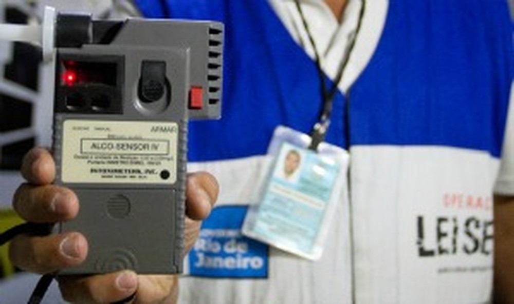 Como funciona o bafômetro?