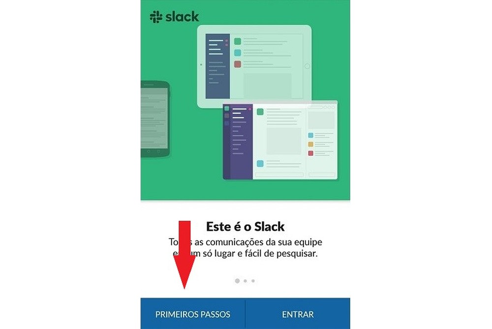 Como usar o app Slack no celular