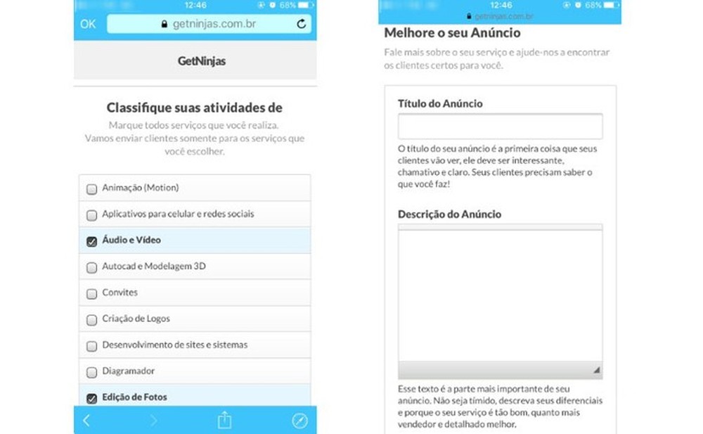 Como funciona o GetNinjas? App facilita a busca por profissionais e ...