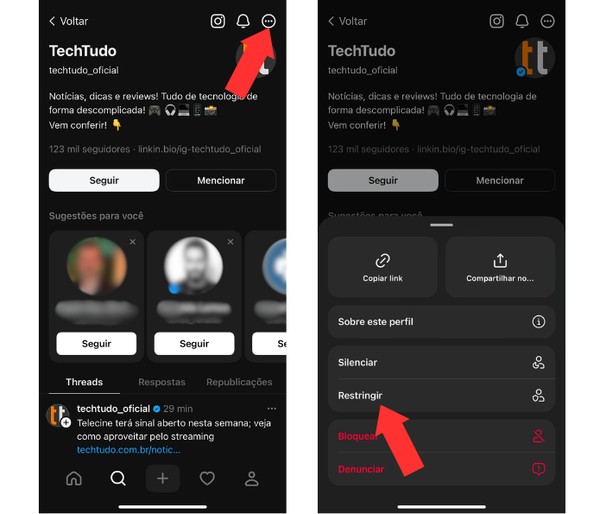 Dá para ver quem visualizou o perfil no Threads? Entenda