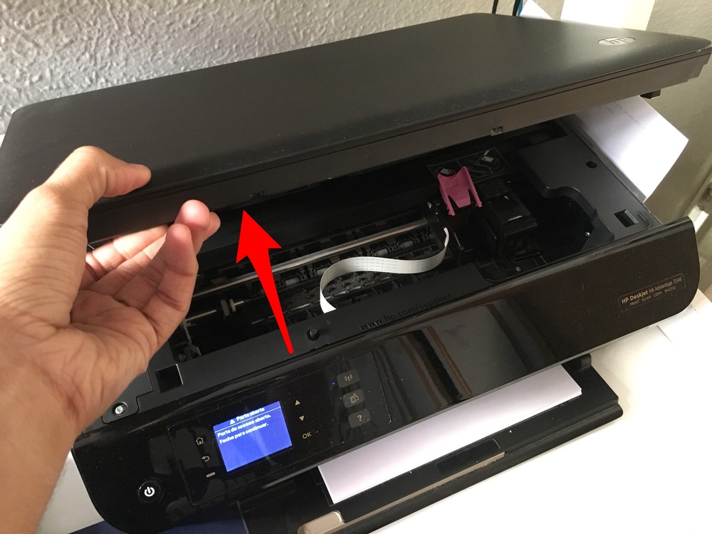 Veja como colocar um cartucho na impressora HP Deskjet 3540