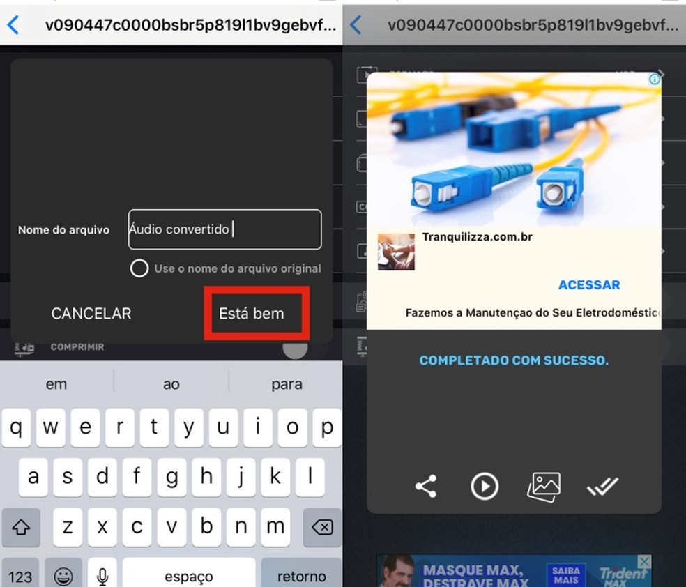 Como converter vídeo MP4 em MP3 pelo celular