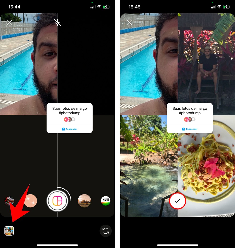 Como fazer photo dump no Instagram