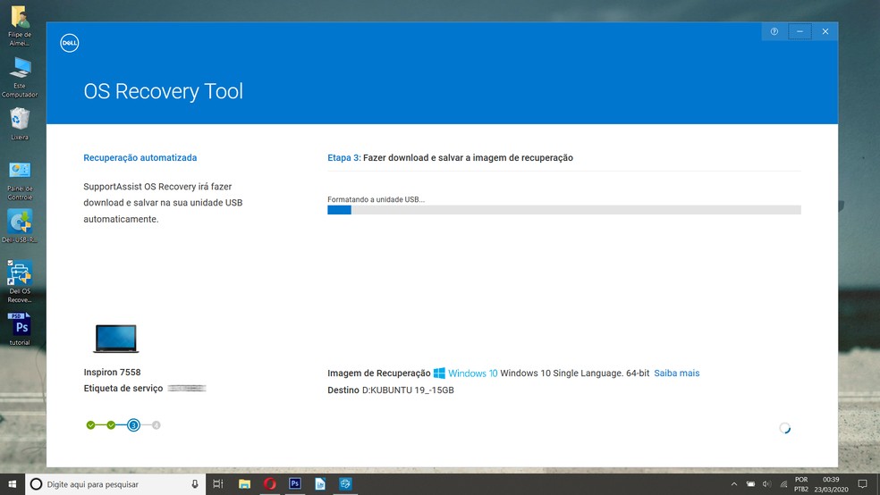 Como formatar um notebook da Dell