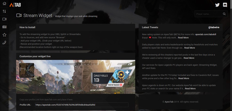 Apex Legends: veja status das partidas e ranking simulado com o Apex Tab