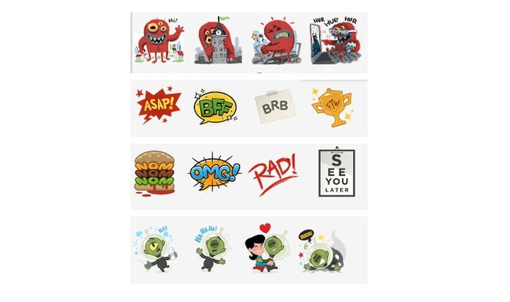 Além de emojis, Hangouts ganha stickers no Google+ e Gmail para PC