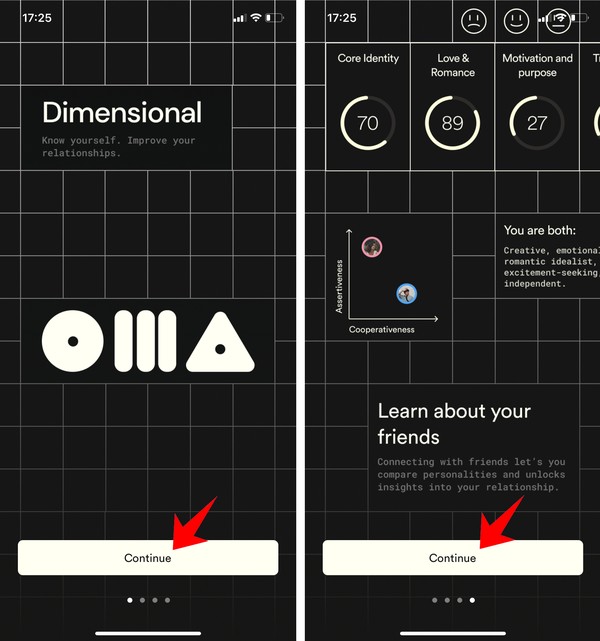 Quiz de personalidade: como saber mais sobre você com o app Dimensional