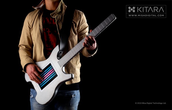 Kitara: Guitarra com touchscreen no lugar das cordas