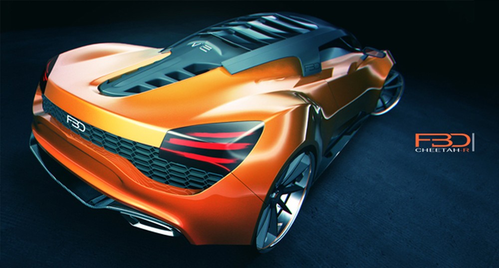 Designer cria conceito de carro inspirado em guepardo