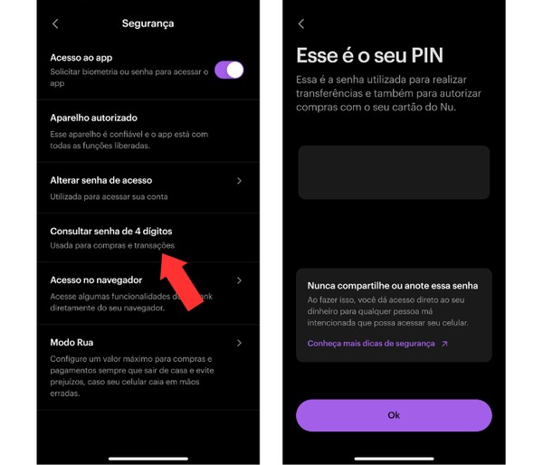 Como mudar a senha do Nubank de 4 dígitos? Entenda regra