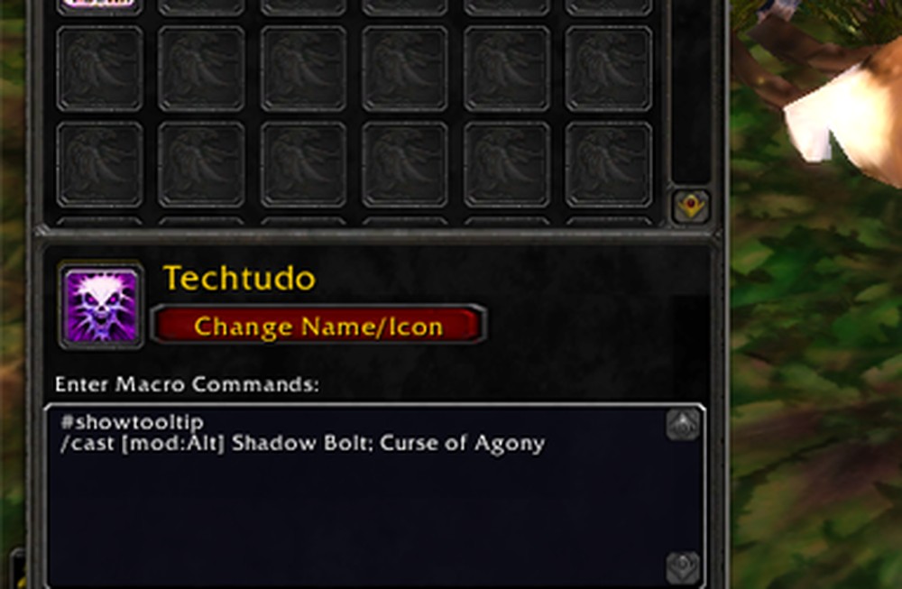 Como criar macros em World of Warcraft