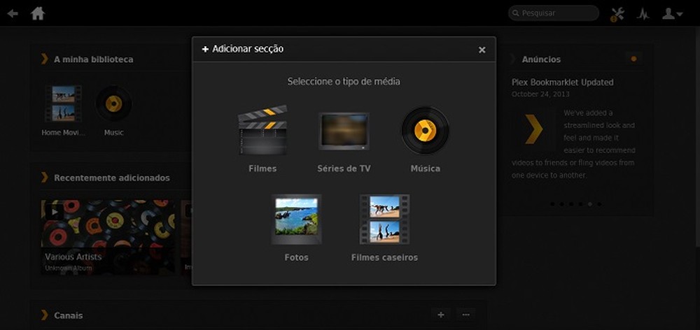Como usar a função Smart Share das Smart TVs da LG?