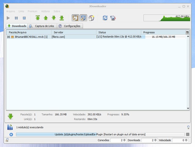 Como instalar e usar o JDownloader no Windows