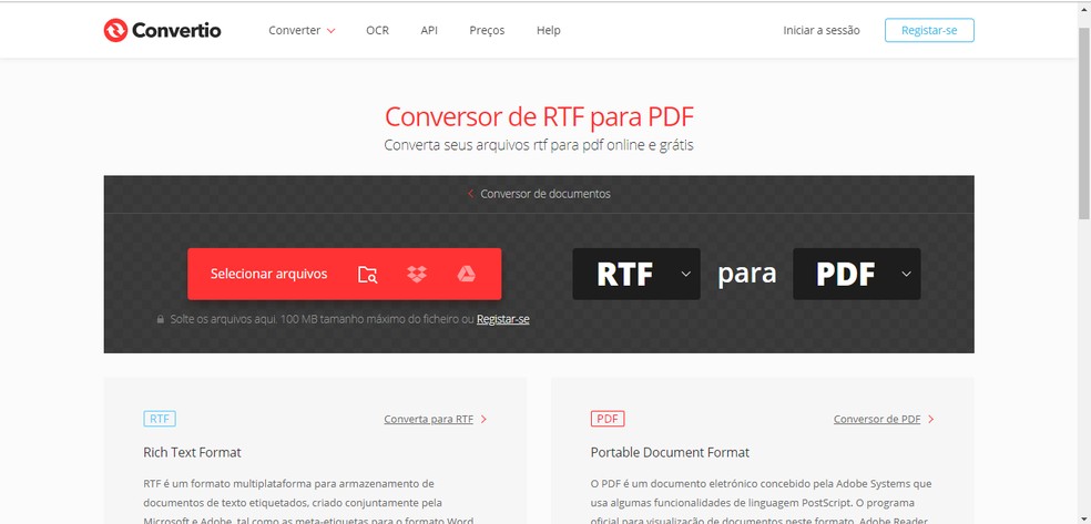 Como converter RTF para PDF? Veja cinco ferramentas online e grátis