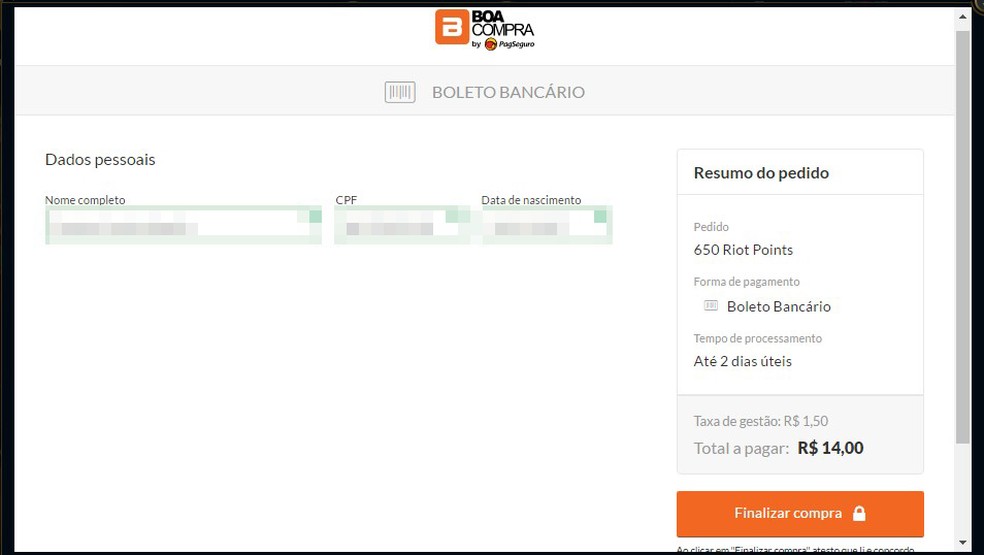 Como comprar Riot Points (RP) no League of Legends, MOBA da Riot Games