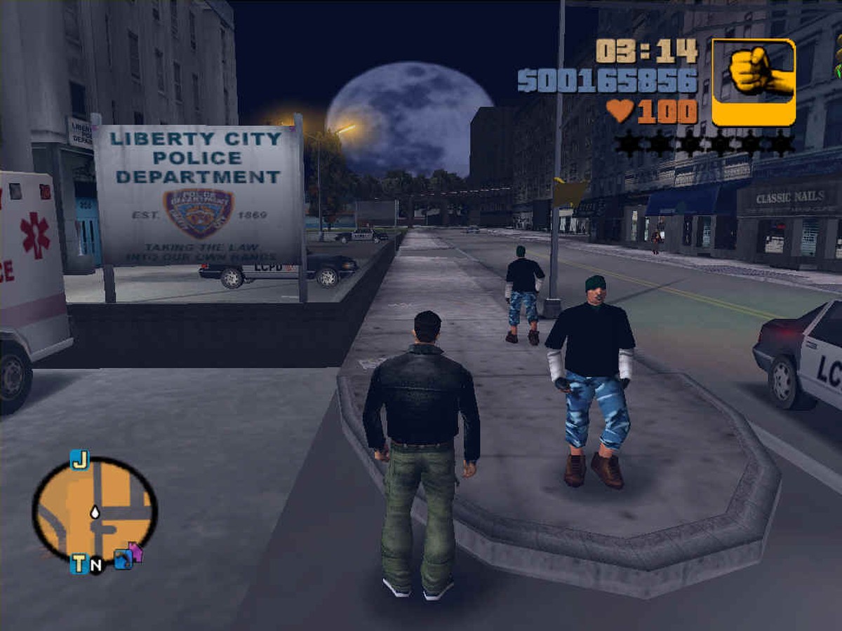 GTA 3 chega à PSN na próxima semana