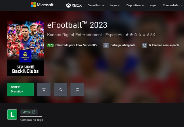 Como baixar o eFootball 2023 no console, PC ou celular