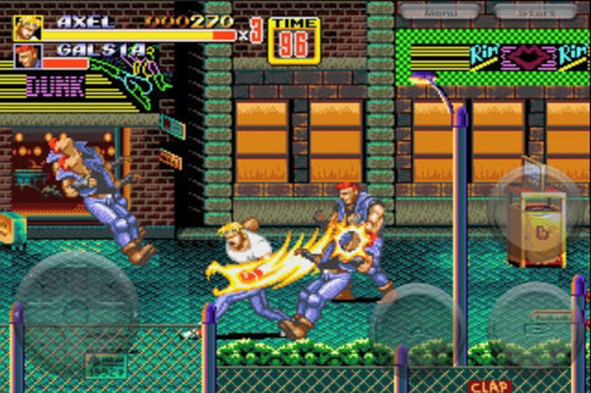 Streets of Rage 2 chega à App Store