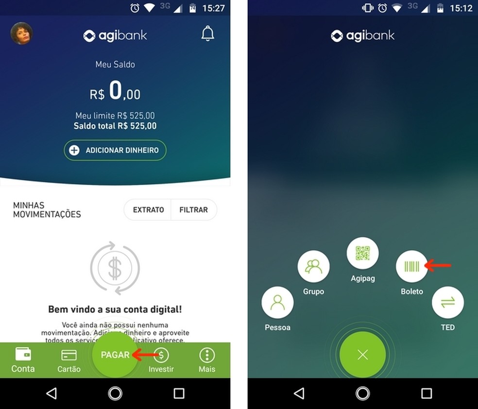 Agibank: como pagar contas pelo celular