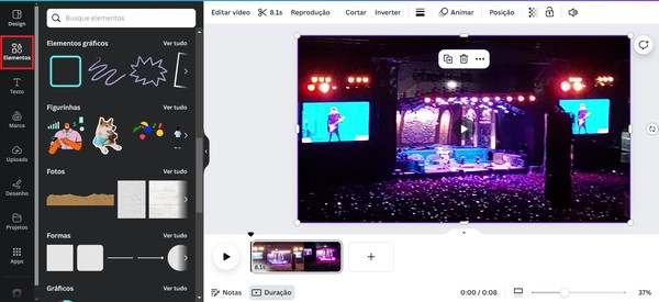 Como editar um vídeo no Canva pelo celular e PC passo a passo