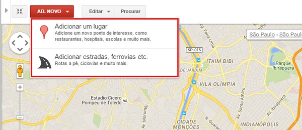 Como usar o Google Map Maker