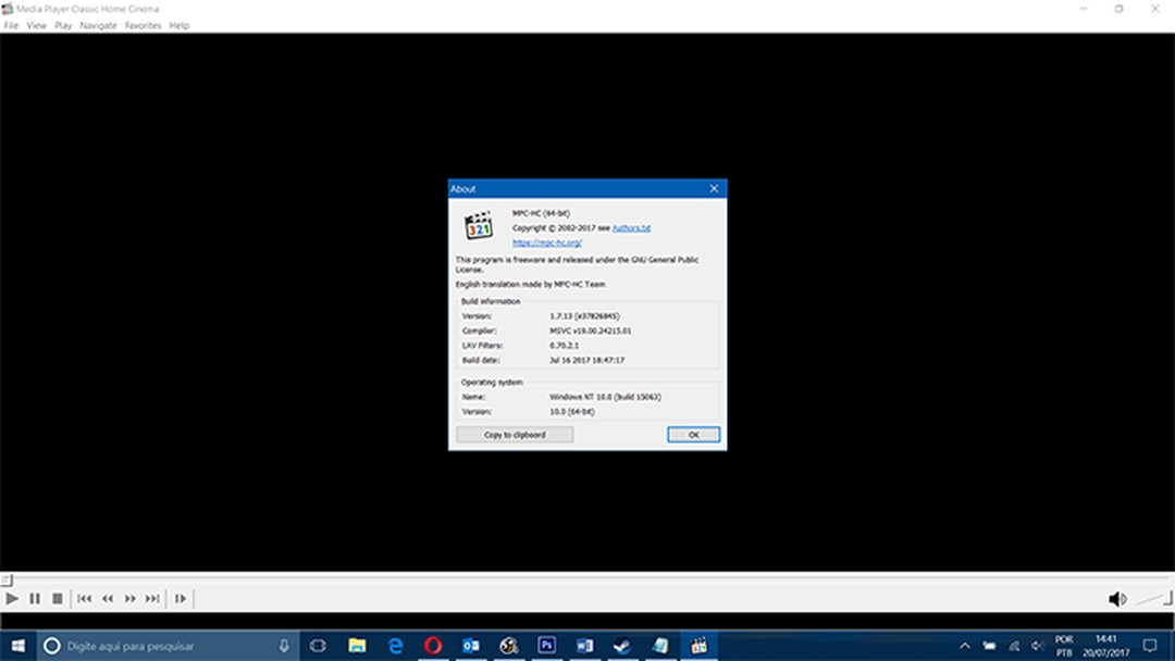 MPC-HC | Software | TechTudo