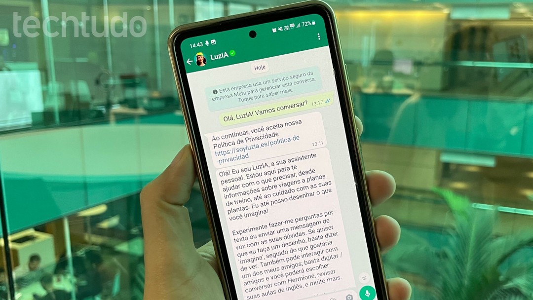 LuzIA | Software | TechTudo