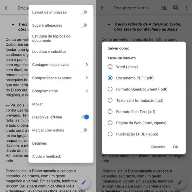 Como fazer um PDF no celular? 5 aplicativos para salvar arquivo em PDF