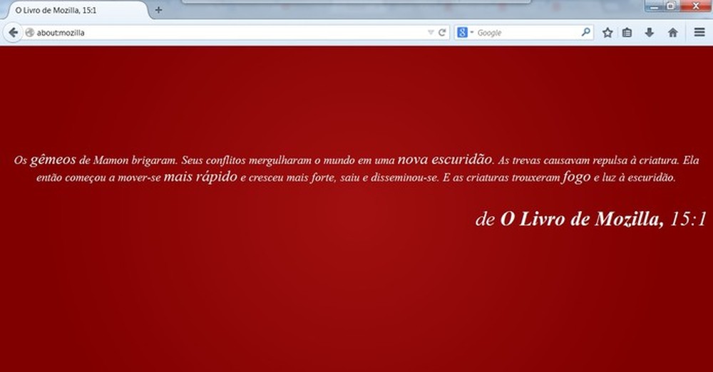 As 23 funções ocultas e os easter eggs mais curiosos do Mozilla Firefox