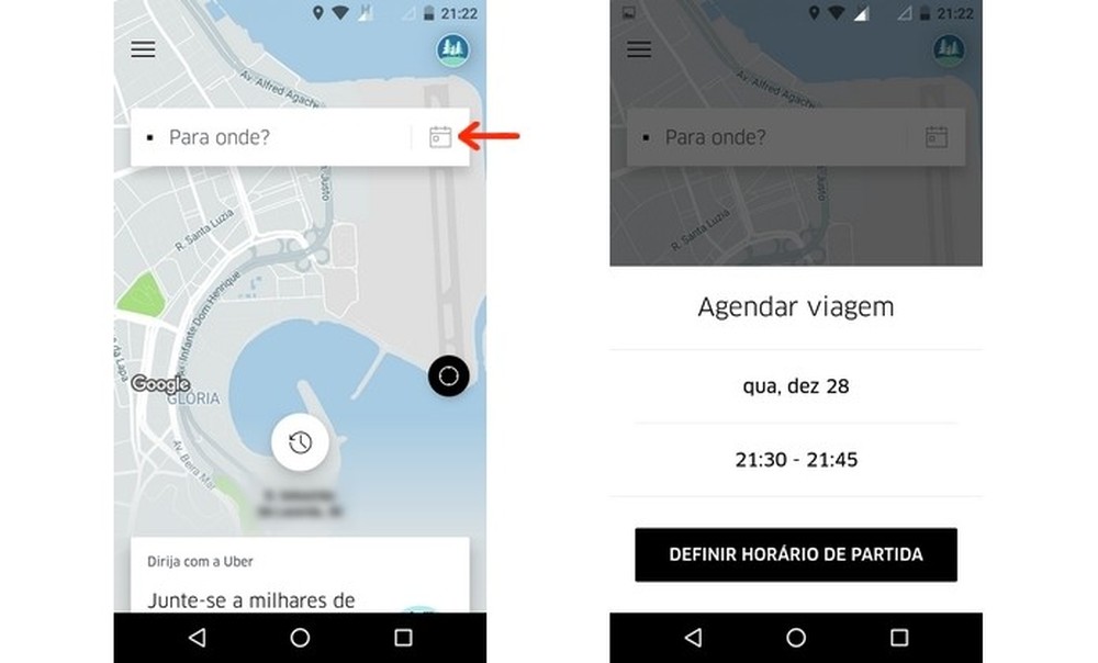 Como agendar corridas no Uber? Programe seus passeios