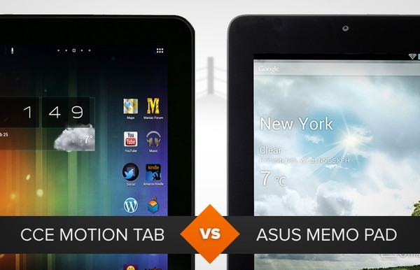 CCE Motion Tab ou Asus MeMo Pad? Veja qual dos tablets baratos se sai ...