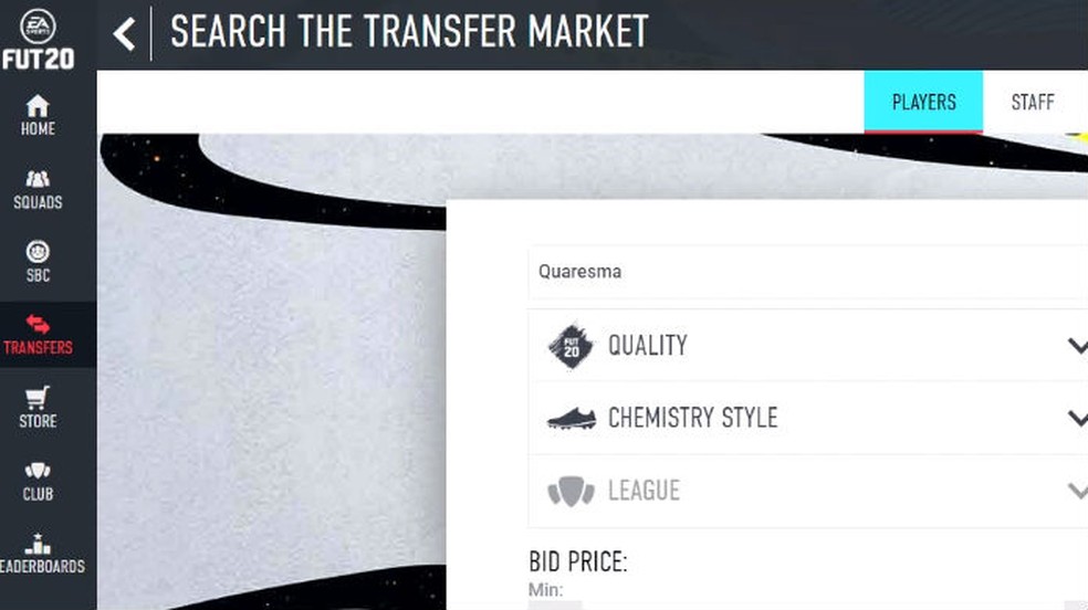 FIFA 20: como usar o Web App para configurar seu time no Ultimate Team