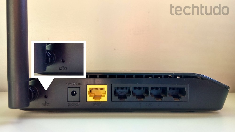 Como resetar o roteador D-Link e restaurar as configurações de fábrica