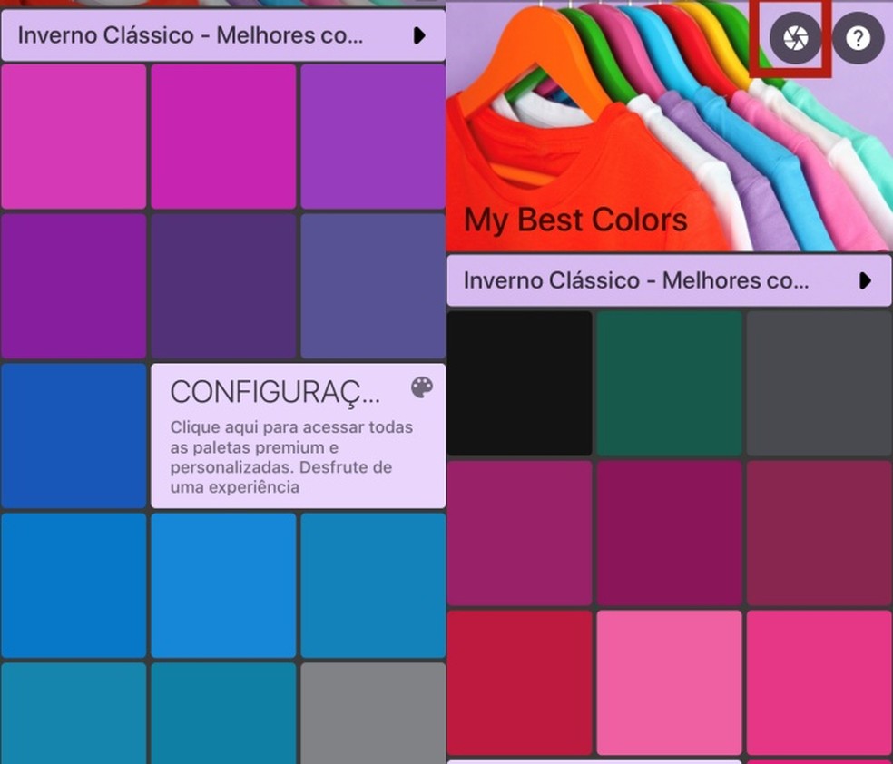 Como descobrir coloração pessoal usando o app My Best Colors