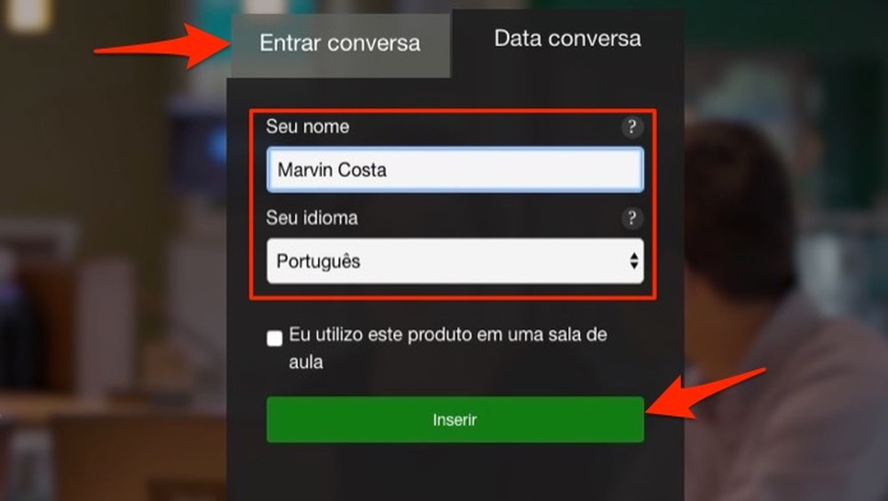 Como usar o Microsoft Tradutor Online para traduzir conversa em tempo real