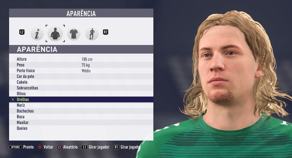 Como criar jogadores em FIFA 18