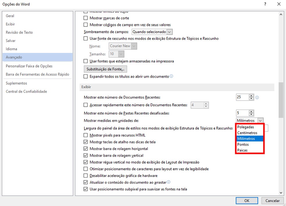 Como colocar régua no Word