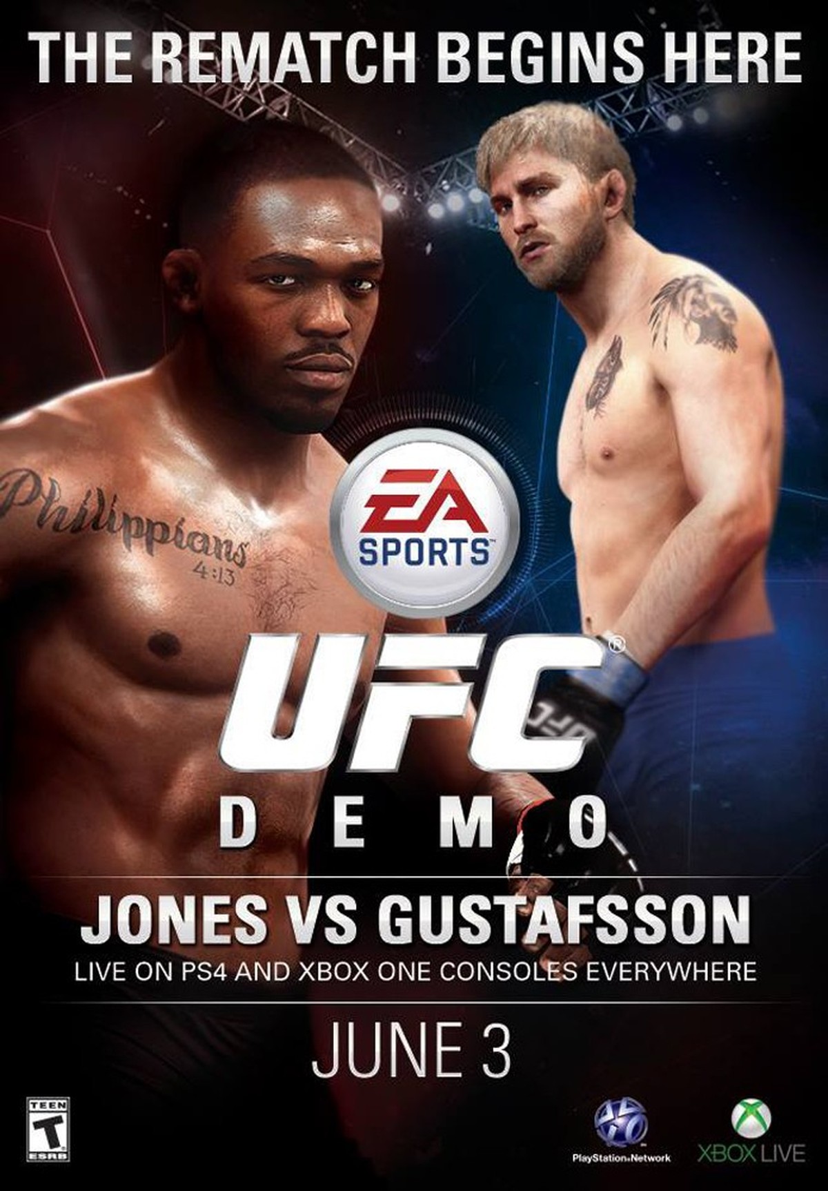 EA Sports UFC ganhará versão demo no dia 3 de junho para Xbox One e PS4