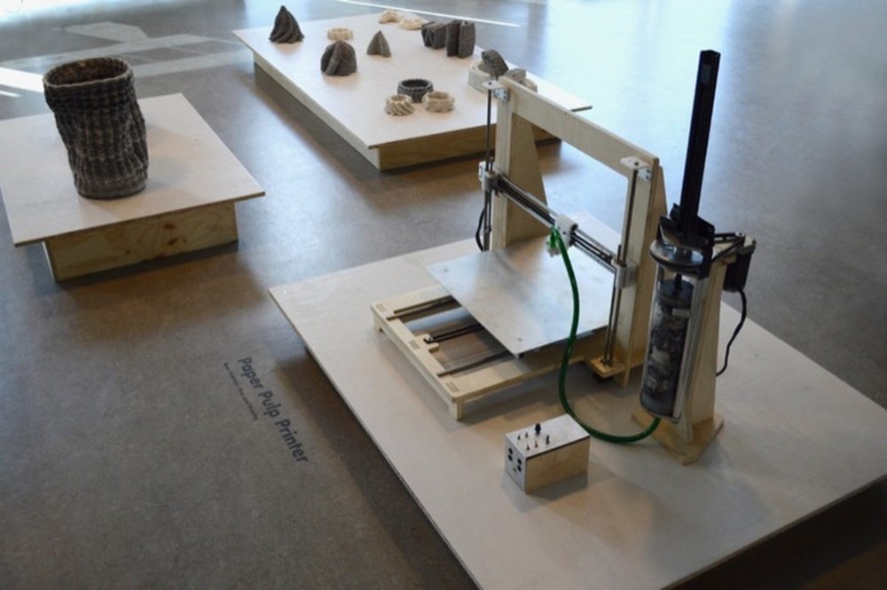 Impressora 3D Paper Pulp Printer usa papel para imprimir peças