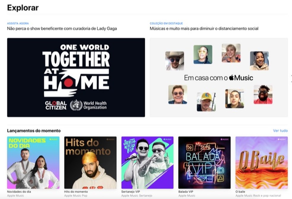 Apple Music Web: nove funções para usar o serviço streaming no computador