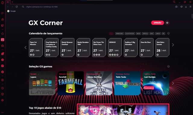 Melhores navegadores para PC: 3 opções que todo gamer devia usar