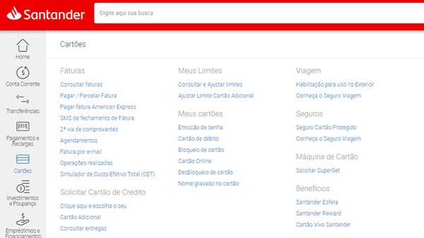 Internet Banking Santander: veja tudo que você pode fazer no site do banco